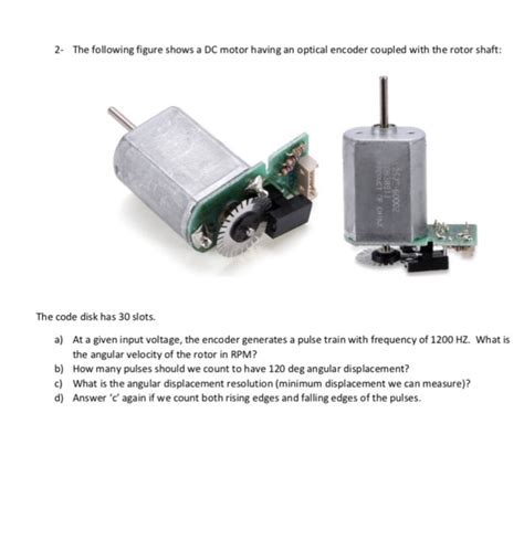 Solved The Following Figure Shows A DC Motor Having An Chegg