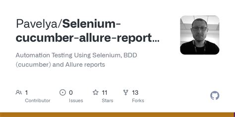 Selenium Cucumber Allure Reports Javacodeofconductmd At Master · Pavelyaselenium Cucumber