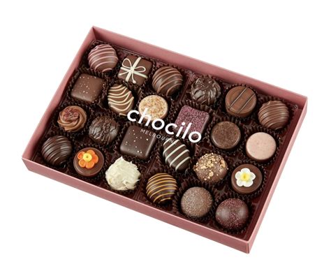 Chocolate Assortment T Box Red Earth Flowers Kilsyth Vic