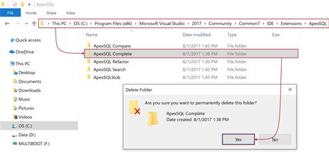 How To Remove Add Ins Just From Visual Studio While Retaining Them In SQL Server Management Studio
