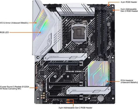 Asus Prime Z590 A Lga 1200 Atx Intel Motherboard