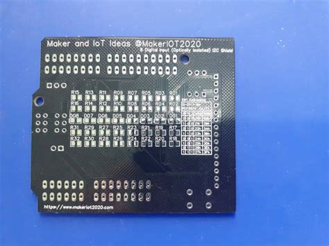 Build Your Own 8 Di Optically Isolated Arduino Shield Part 3 Maker