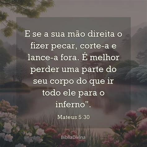 Mateus 5 30
