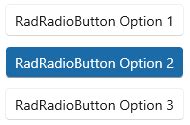 Radio Button Buttons Telerik UI For WinUI