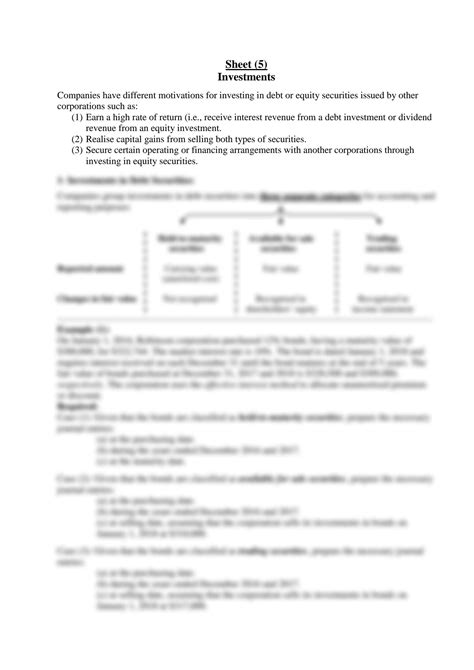 SOLUTION: Sheet 5 - Studypool