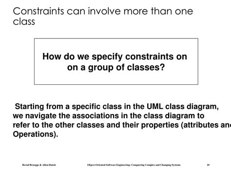 Ppt Chapter 8 Object Design Object Constraint Language Powerpoint