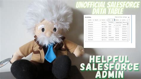 Unofficial Salesforce Data Table Youtube