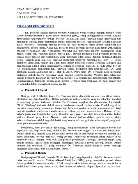 Filosofi Pendidikan Pdf