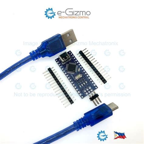 Arduino Compatible Nano R3 Atmega328 Usb Type C With Cable
