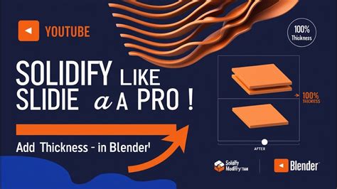 Solidify Modifier Blender Tutorial YouTube