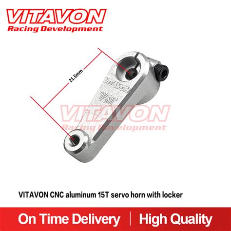 VitavonVITAVON CNC Aluminum T Servo Horn With Locker For SCX Vitavon