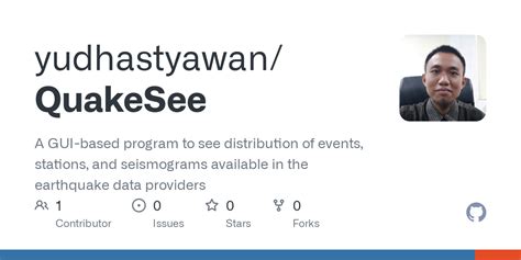 Github Yudhastyawanquakesee A Gui Based Program To See Distribution