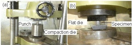 A Compaction Process B Compression Test Setup Download Scientific Diagram