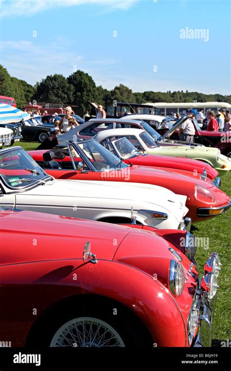 Classic Car Show England Harpenden Classics On The Common 2008 Stock