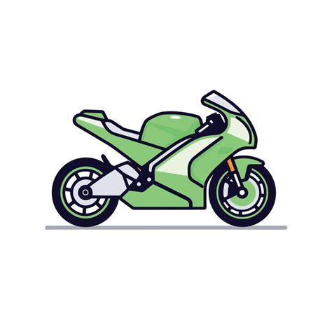Cute Kawaii Mini Motorcycle Design 43057966 Vector Art At Vecteezy