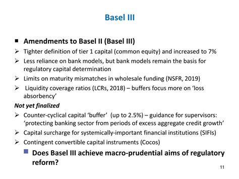 PPT Basel III Satisfying Regulatory Objectives PowerPoint Presentation ID