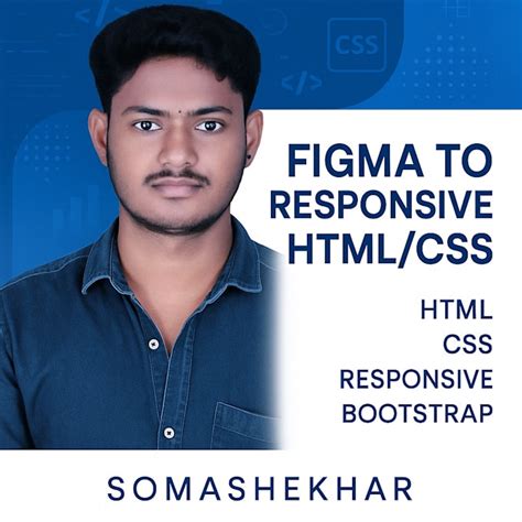 Convert Psd Xd Or Figma To Responsive Html5 Site By Somashekhar76