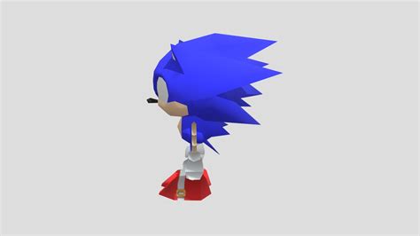 2022 Poly Classic Sonic Download Free 3d Model By Swagbroplayzyt C83ef66 Sketchfab