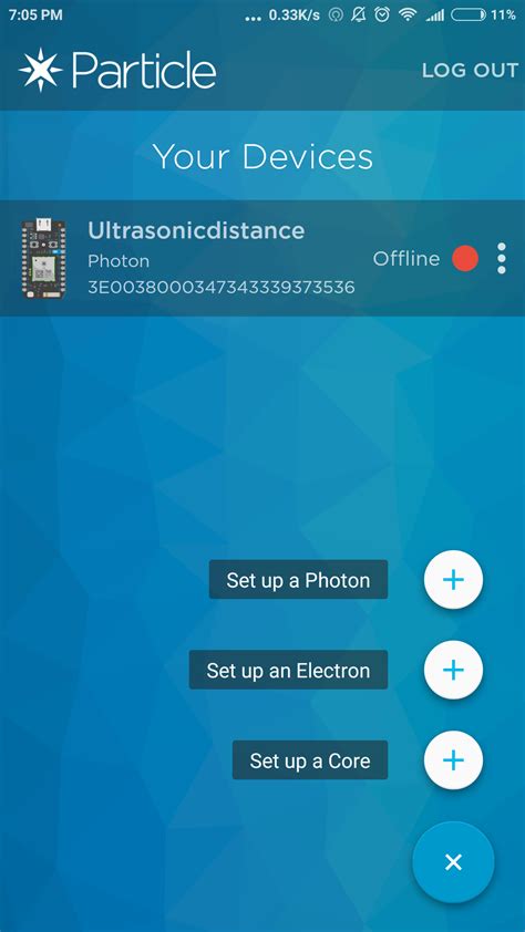 photon displaying values of dht11 using blynk trybotics