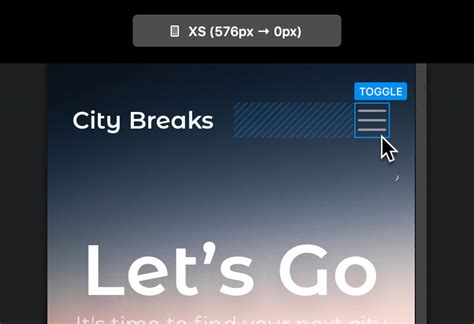 toggle navigation menu styles blocs user documents