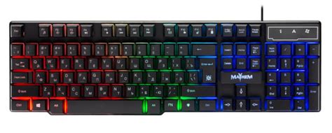 Мембранная клавиатура Defender Клавиатура Defender Mayhem GK-360DL ...