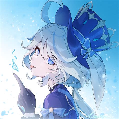 Furina Genshin Impact Image By CAISENA Zerochan Anime