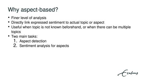 an ontology enhanced hybrid approach to aspect based sentiment analysis