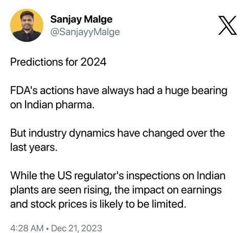 Sanjay Malge Posted On Linkedin