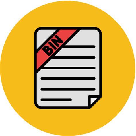 Bin File Free Interface Icons