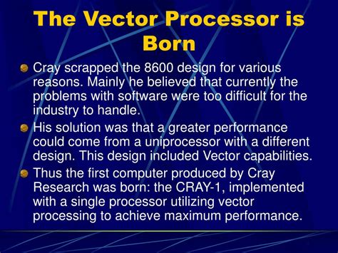 PPT Vector Processors PowerPoint Presentation Free Download ID