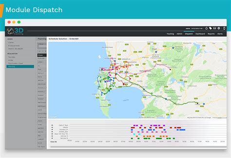 user friendly tools for dispatch and fleet scheduling 3dtracking
