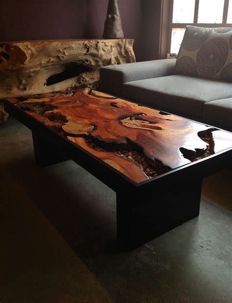 Tree Root Coffee Table Coffee Table Wood Coffee Table Live Edge Coffee Table