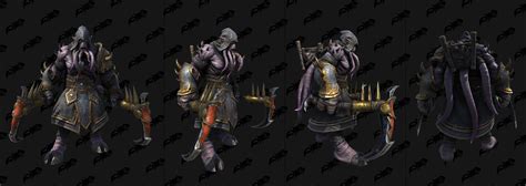 Модели дренеев-сломленных из Warcraft III: Reforged