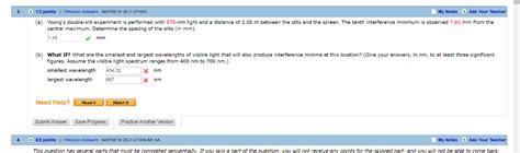 Solved Ask Your Teacher 3 1 3 Points Previous Answers