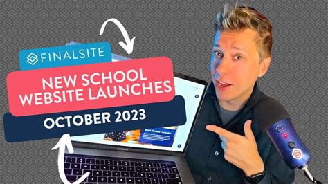new school website launches october 2023 finalsite youtube