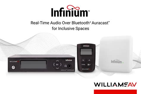 Williams Av Unveils New Infinium™ System Delivering Real Time Audio