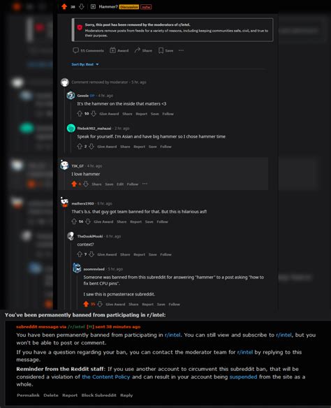 Pov R Intel Mod Disagrees With You On The Slightest Thing R Ayymd