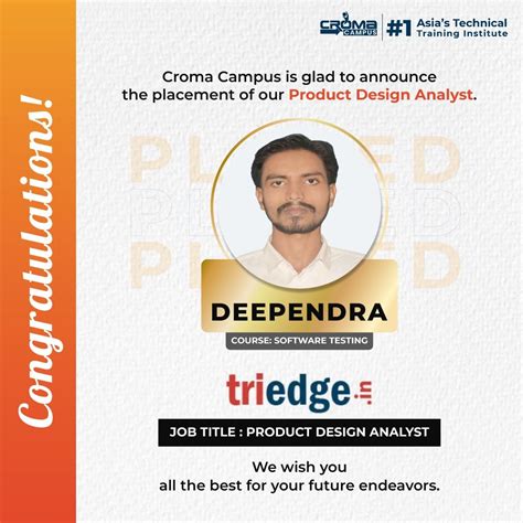 Croma Campus Pvt Ltd On Linkedin Cromacampussuccess Newbeginnings