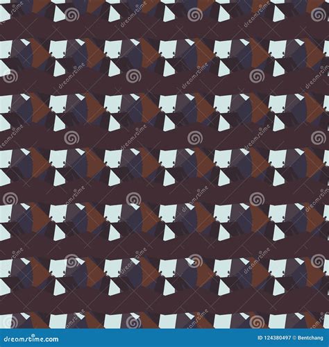 Seamless Abstract Conceptual Geometric Pattern Design Art Shape And Web Stock Vector