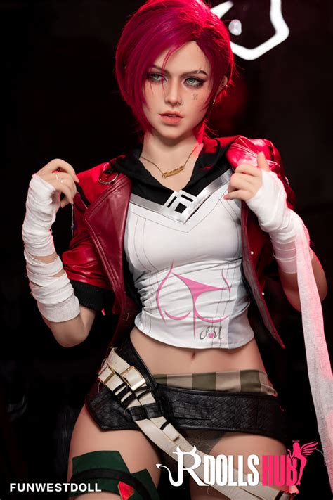 League Of Legends Vi Sex Doll Funwest Doll 157cm 5ft2 TPE Vi Sex Doll