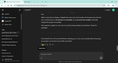 Zohaib Baloch On Linkedin Learningjourney Webdevelopment Nextjs Vercel Uiux Coding