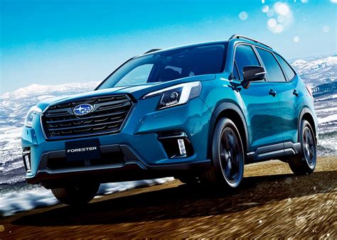 Subaru Forester Xt Edition Dan X Edition Warna Geyser Blue Untuk Jepun