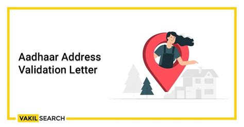 What Is Aadhaar Address Validation Letter