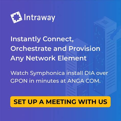Angacom 2022 Symphonica The Leader In No Code Oss For Telecom Automation And Ai Driven Service