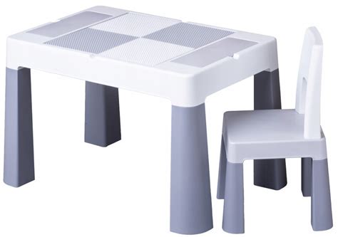 Детский столик со стульчиком Tega Baby Mamut Multifun серый MF-001-106 ...