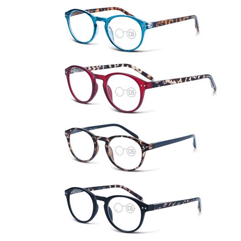 Round Reading Glasses Lunar