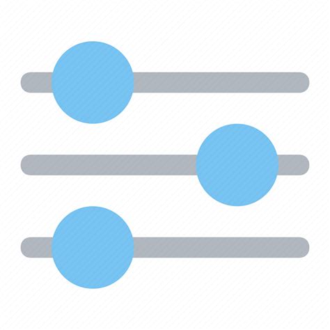 Sliders Setting Adjustment Configuration Equalizer Icon Download On Iconfinder
