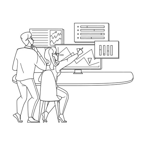 Premium Vector Data Analyst Vector Premium Vector Data Analyst Vector