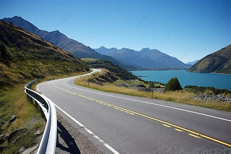 구불구불한 길 카이코우라 남섬 뉴질랜드 남섬 고해상 관광지 남섬 배경 일러스트 및 사진 무료 다운로드 Pngtree