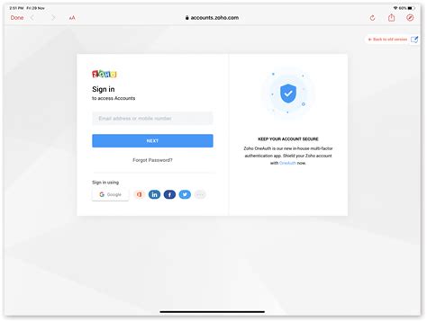 Ipad App L Zoho Analytics Help